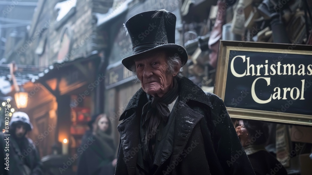 The story of Ebenezer Scrooge in "A Christmas Carol" reminds us of the ...