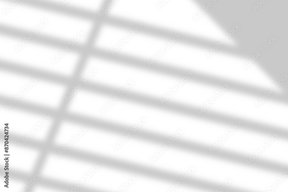 Shadow from light window. Window shadow effect. Reflect sun beams on ...