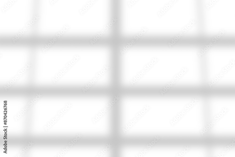 Shadow from light window. Window shadow effect. Reflect sun beams on ...