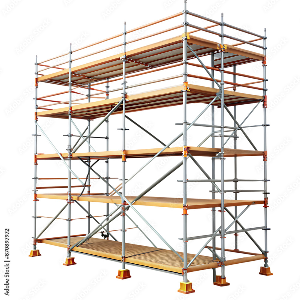 scaffolding on transparent background Stock Illustration | Adobe Stock