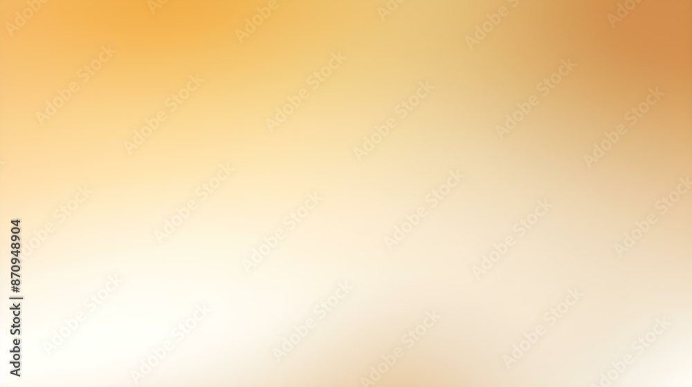 Gradient Background with soft Shapes fading from Dark Gold to White ...