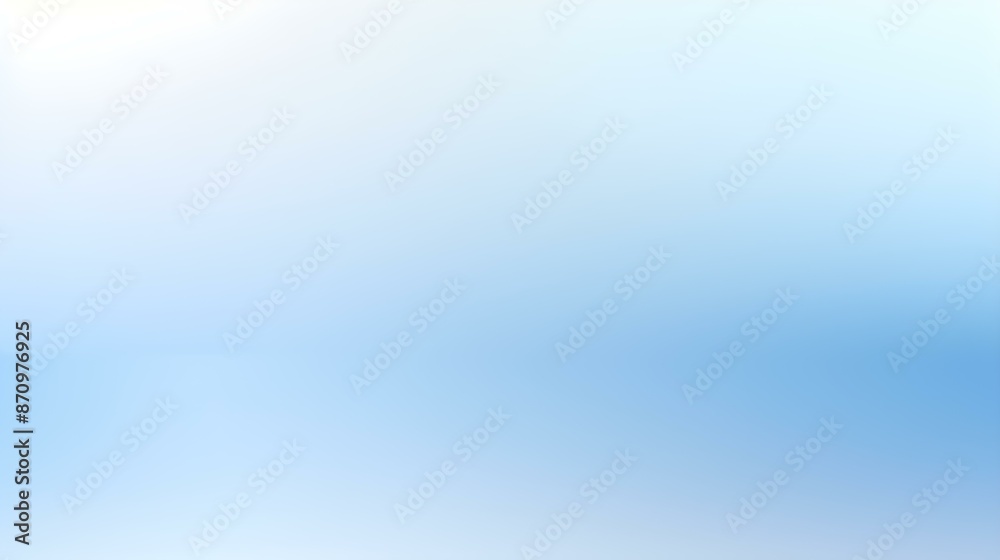 Gradient Background with soft Shapes fading from Sky Blue to White ...