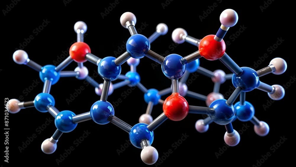 Molecular structure of carfentanil a potent synthetic opioid drug ...