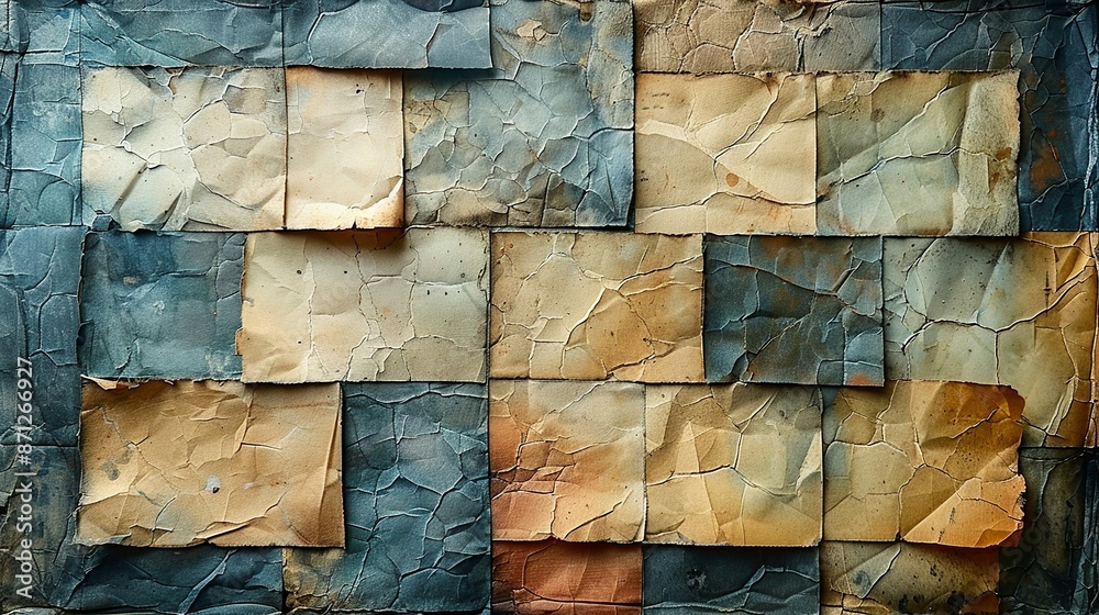 Achieve a vintage flair with a distressed paper texture, perfect for ...