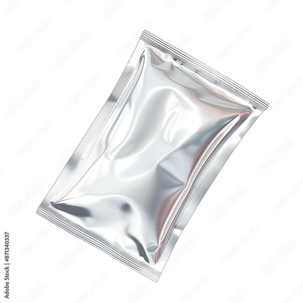 Foto de Stock Collagen Dissolving Mask Packet With Clear Instructions ...