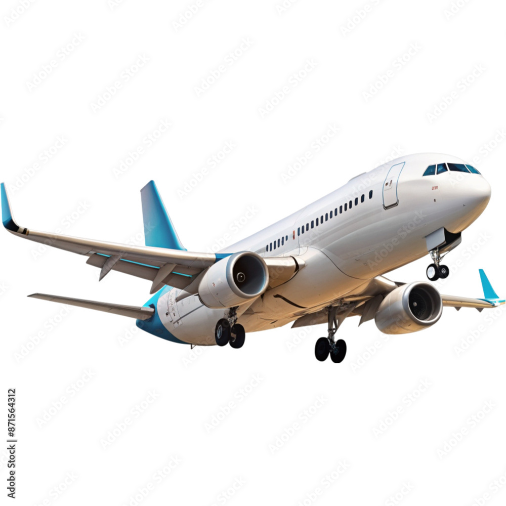 Air plane isolated PNG Stock Photo | Adobe Stock