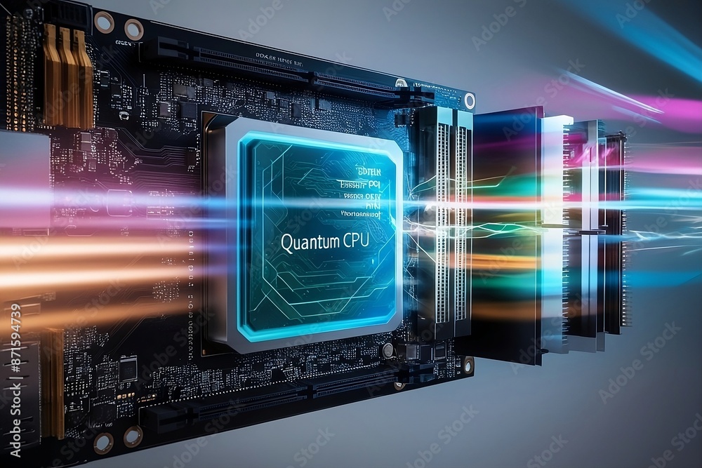 Quantum Circuitry: Visualizing the Flow of Information. a dynamic ...