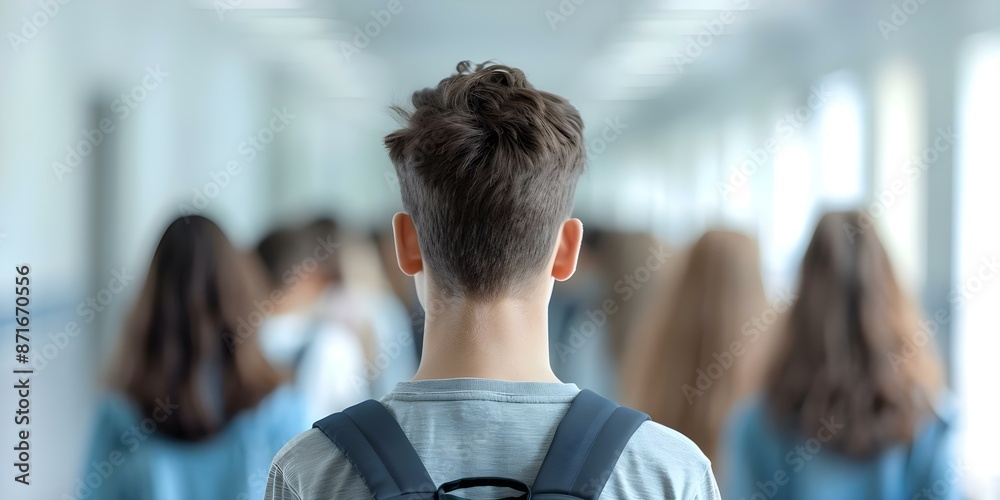 Teenagers in School Facing Various Forms of Bullying Violence ...