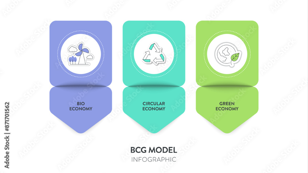 BCG model strategy infographic diagram chart banner template for ...