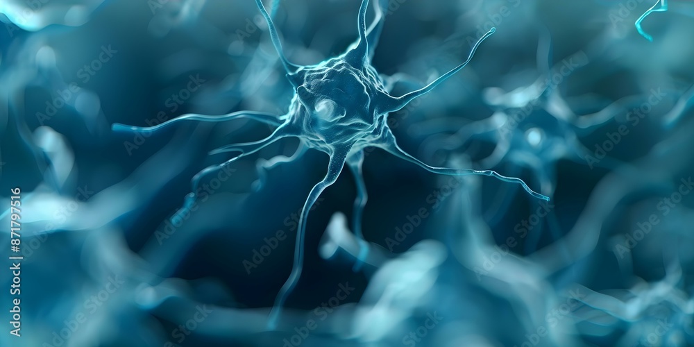 Visualize brain neural network cells using electron microscopy for in ...