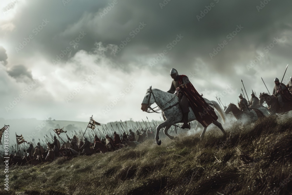 The Iconic Battle of Hastings: William the Conqueror’s Norman Knights ...