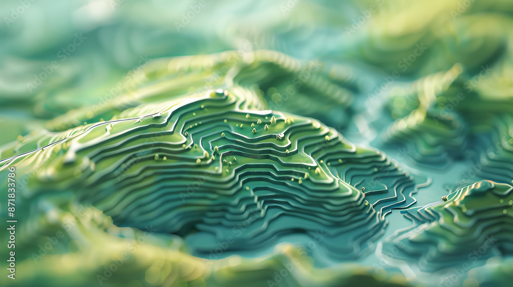 Visualize landscapes with topographic maps! They capture the terrain's ...