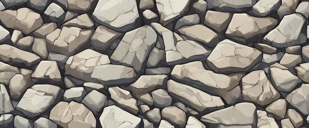 Anime stone texture, background Stock Illustration | Adobe Stock