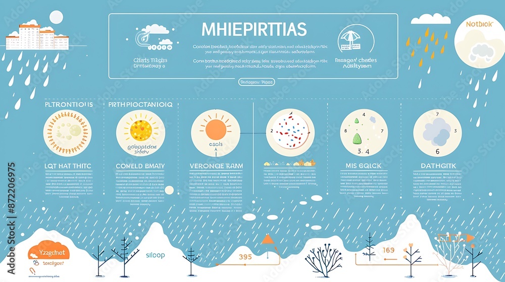 Comprehensive infographic on the different types of precipitation ...