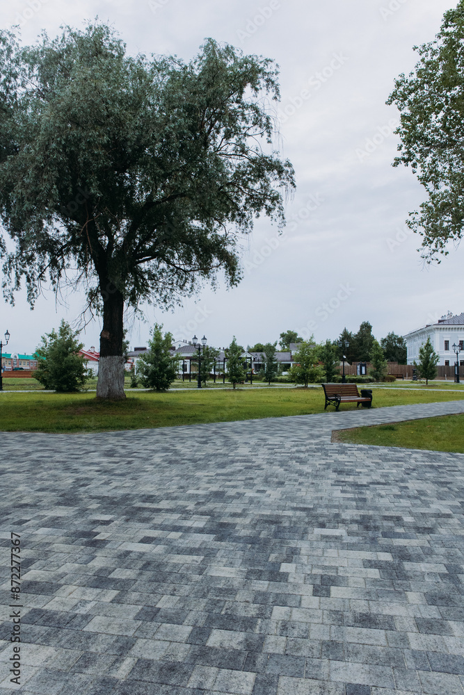 grass, path, road, stone, park, walkway, sidewalk, brick, pavement ...