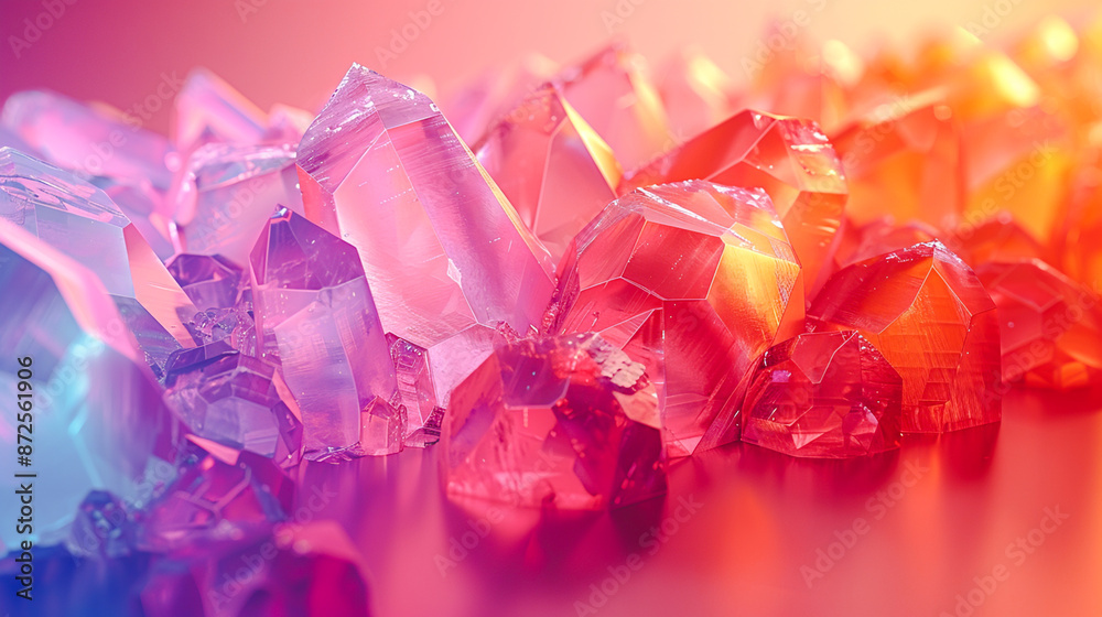 Shimmering Crystal Dreams - Beautiful Gem Theme Animation with Smooth ...