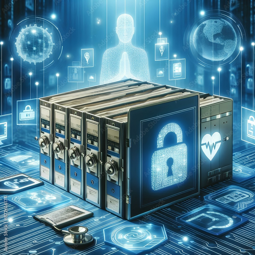 Secure Healthcare Document Storage, Illustrate the importance of secure ...