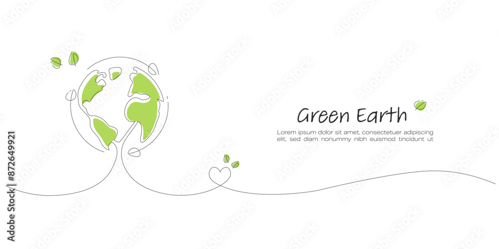 Recycle concept. The earth on the tree shape. Sustainable of Green ...