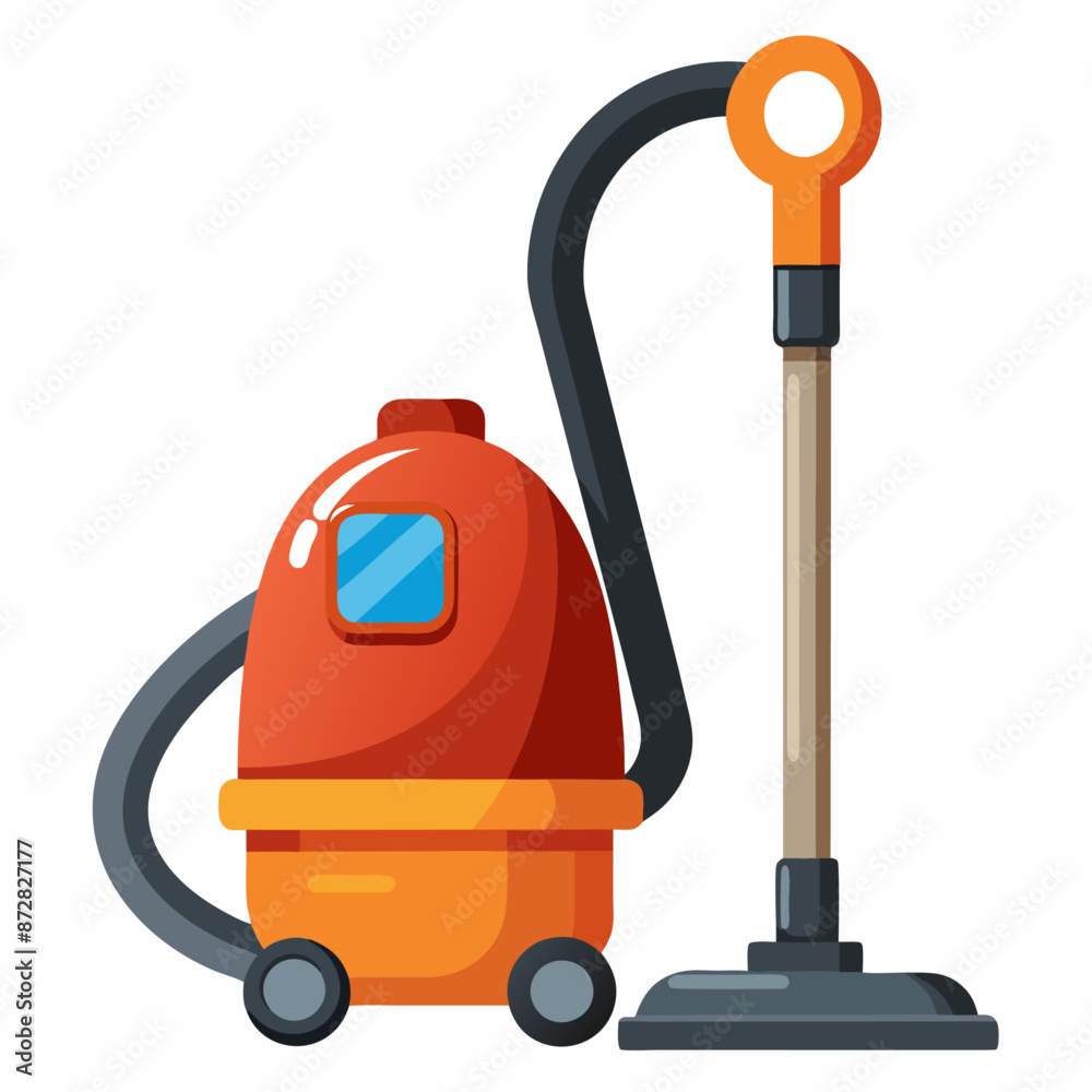 vacuum cleaner clipart cartoon Illustration drawing Stock Vector ...