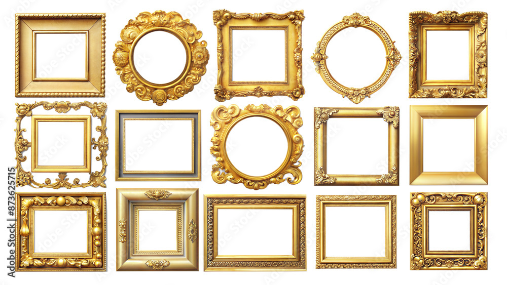 decorative frames banner label collection png transparent background ...