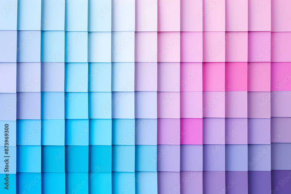 A digital color palette with harmonious gradient swatches, Modern, High ...