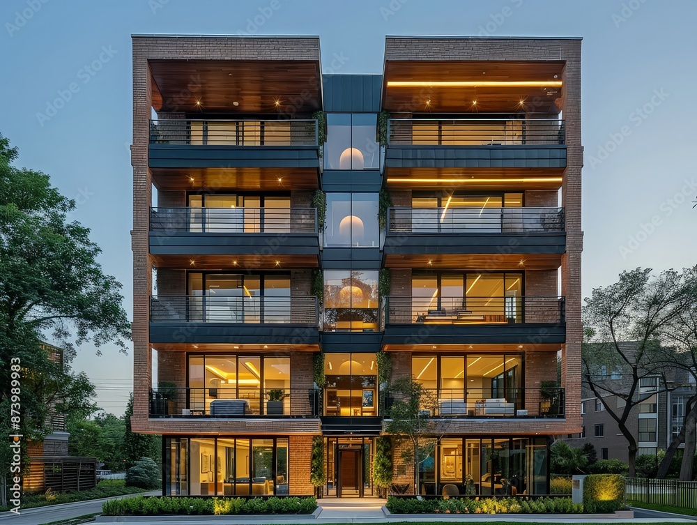 High-resolution images of building facades and elevations highlighting ...