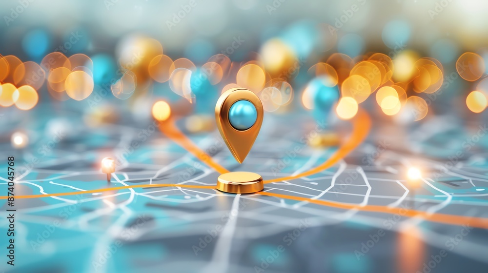 Blackboard with a map of the school and event locations, school ...