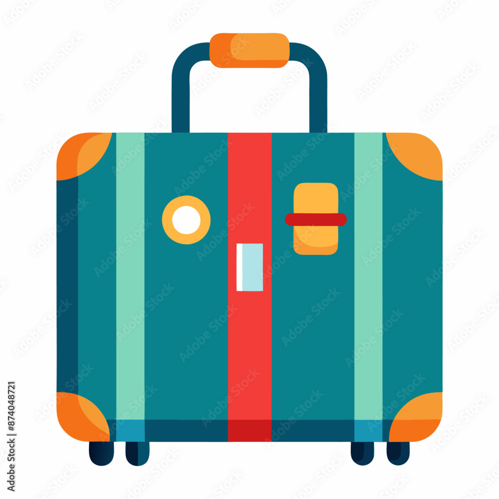 baggage clipart cartoon Illustration drawing Stock Vector | Adobe Stock
