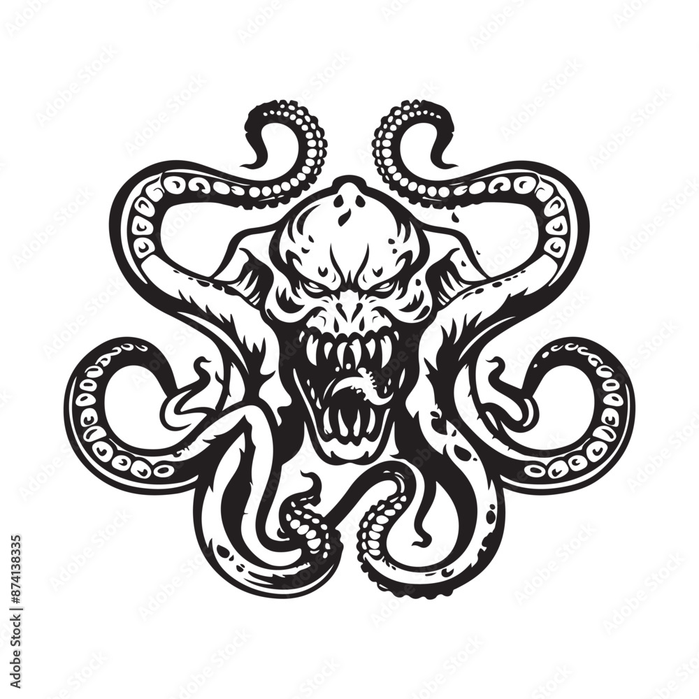 Hydra Mythology Vector Images. illustration of a Hydra Mythology Vector ...