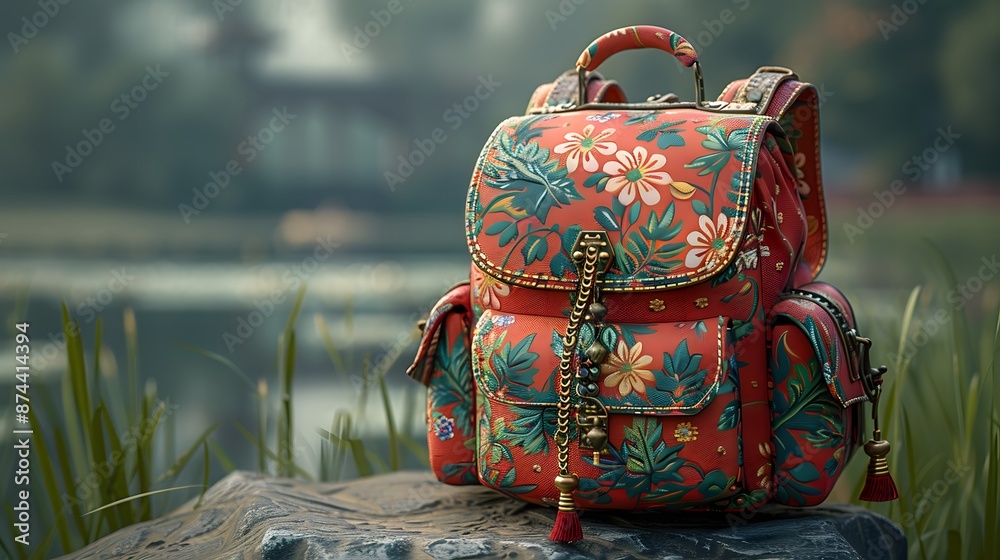 Celebratory Backpack, Imagine a student with a rakhi tied to their ...