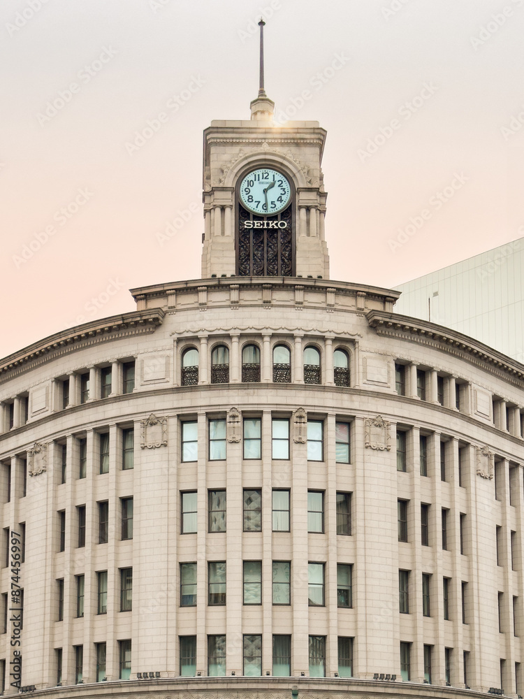 TOKYO, JAPAN - APRIL 20, 2024: Seiko House in Ginza, Tokyo, Japan ...