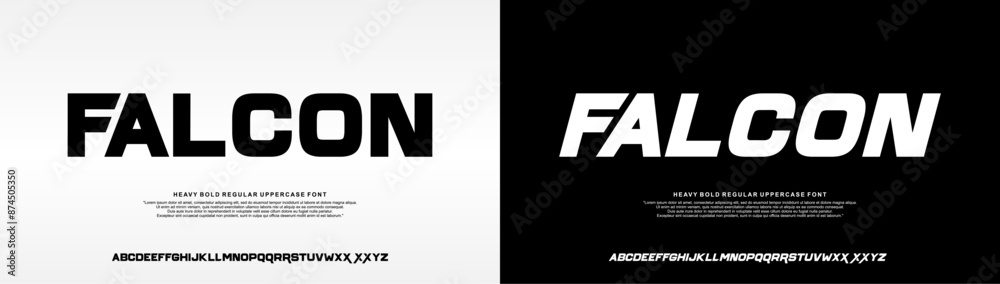 Modern Bold Heavy Font. Typography urban style alphabet fonts for ...