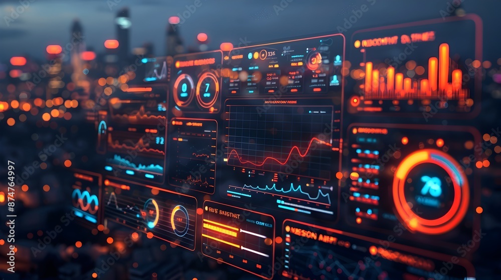 Smart City Dashboard Displaying Real time Data for Optimized Resource ...