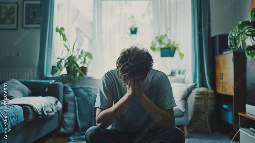 Echoes of Solitude: Capturing Moments of Melancholy : agony, crying ...