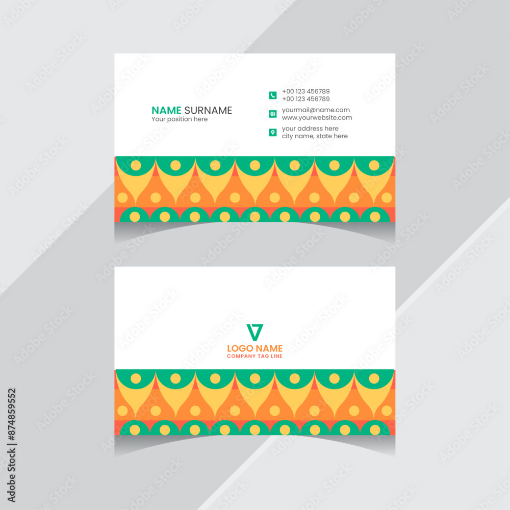 Professional | Modern | Creative | Double Sided | Corporate Business ...