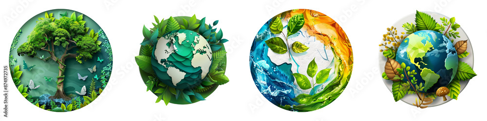 Environmental Impact clipart collection, symbol, logos, icons isolated ...