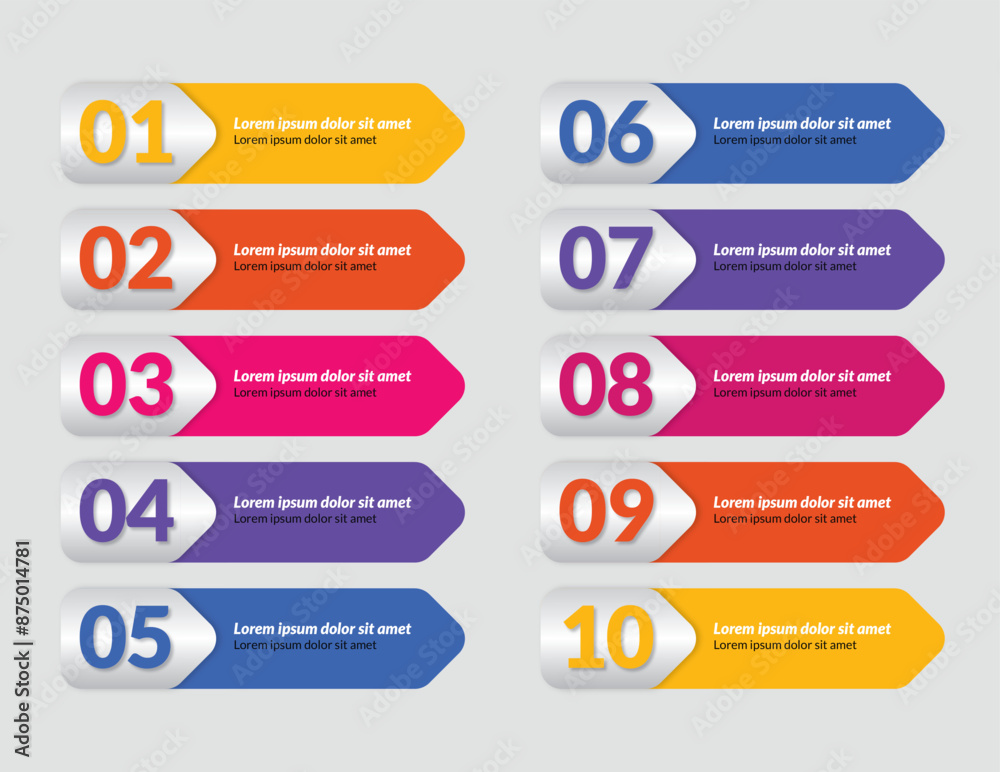 infographic and comparison template design concept for business ...