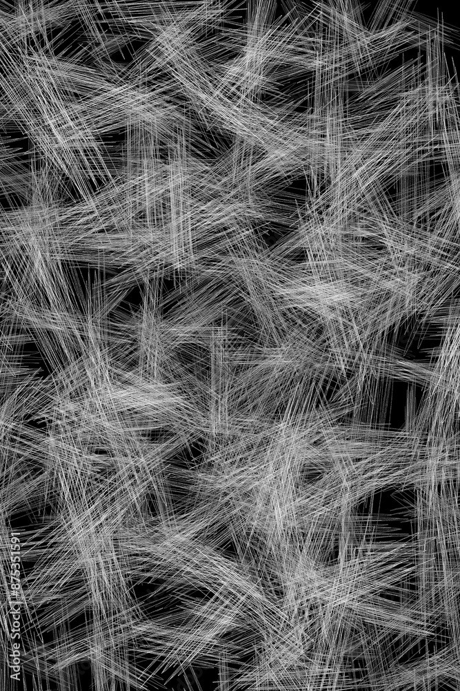 Chaos. Graphic illustration of scattered lines. Use as design element ...
