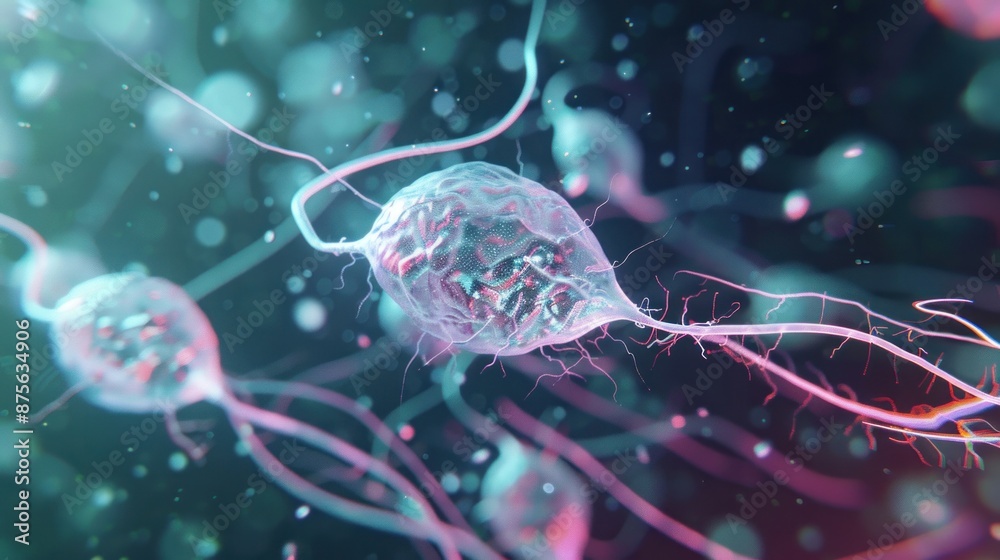 A microscopic odyssey: a sperm cell's epic journey to meet the egg cell ...