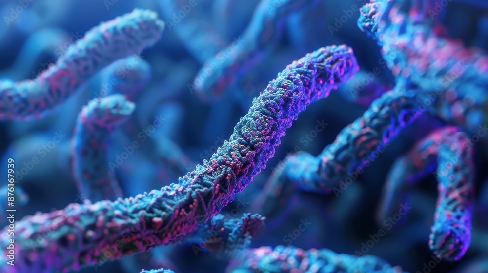 Produce a high-resolution image of chromosomes under a microscope ...
