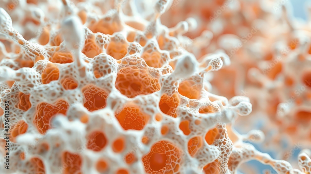 Detailed Electron Micrograph Revealing the Structure of a Cell Membrane ...