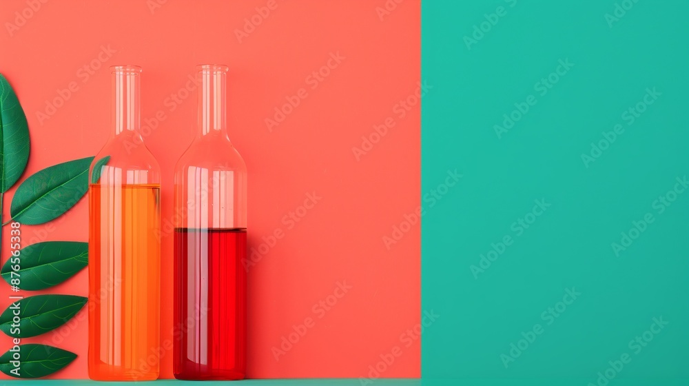 Green chemistry illustrated by environmentally friendly chemical ...