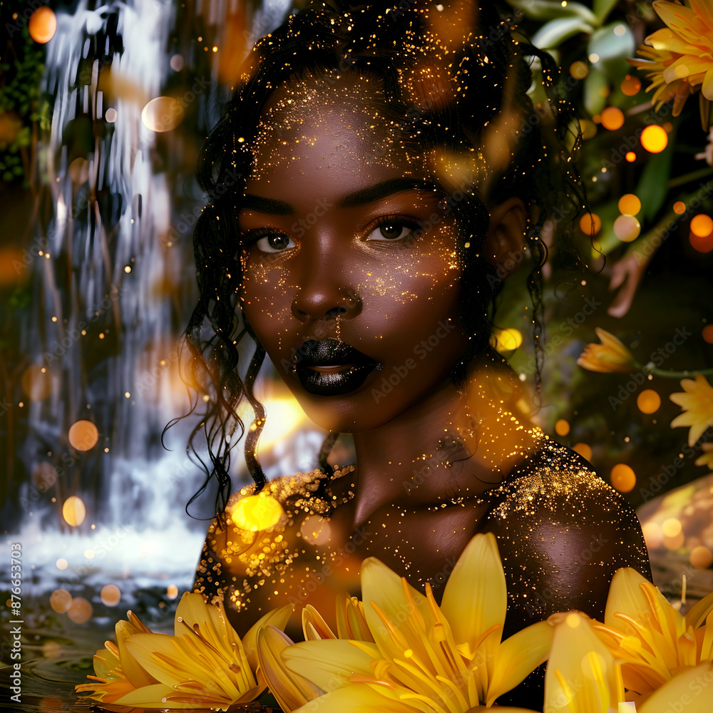 Oxum Oshun Candomble Umbanda African Godess Orixa of Prosperity ...