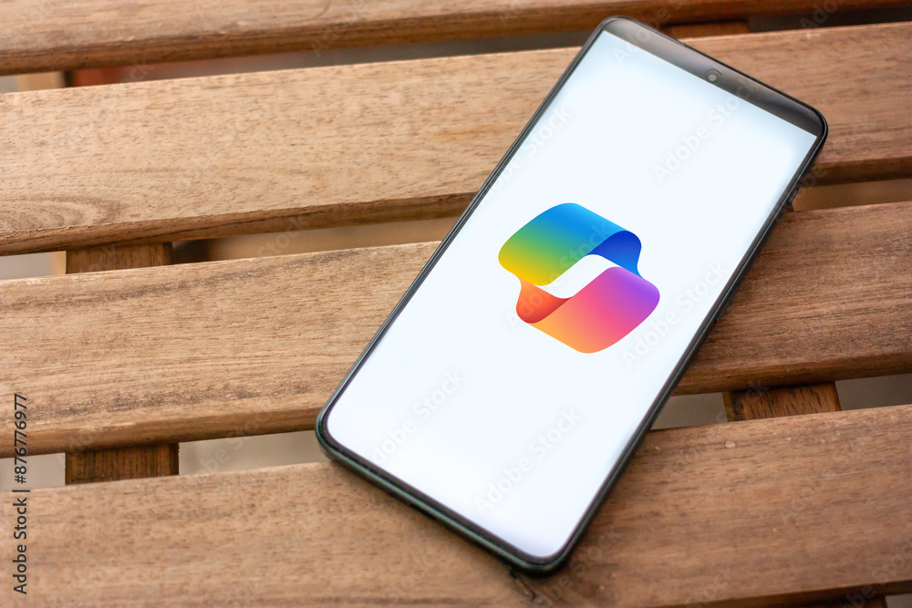 Copilot logo, an AI assistant and chatbot that enhances productivity by ...