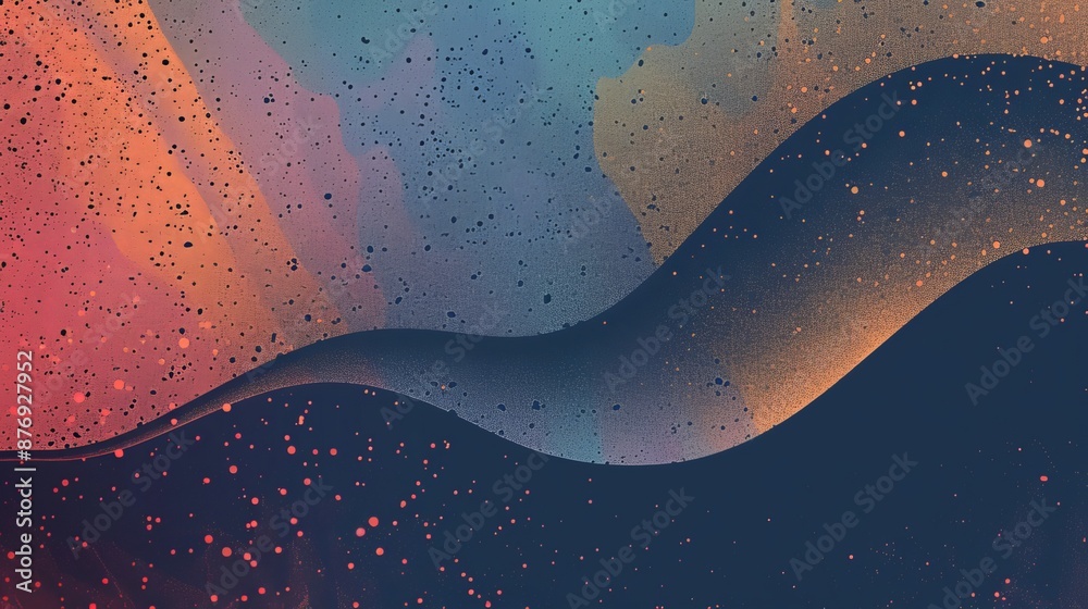 Grainy vector gradient backgrounds for covers, wallpapers, branding ...