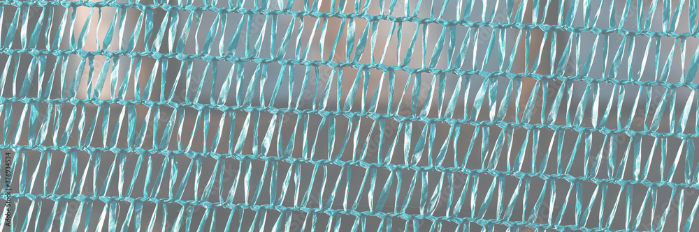 Green synthetic mesh texture. Construction fence made of plastic mesh ...