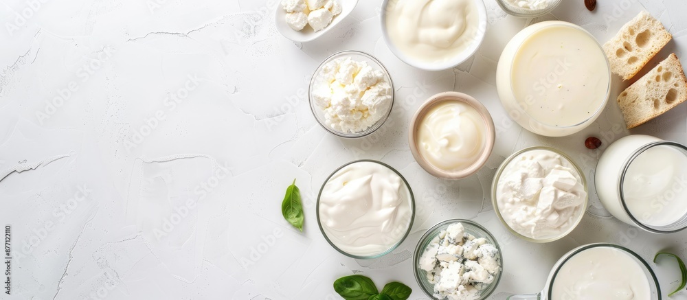 Fermented dairy products like yogurt, kefir, cottage cheese, mozzarella ...