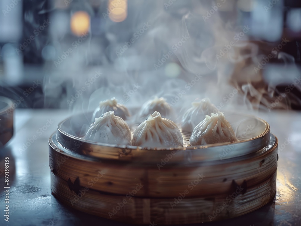 Xiao Long Bao, Authentic Chinese Dumplings Stock Photo | Adobe Stock