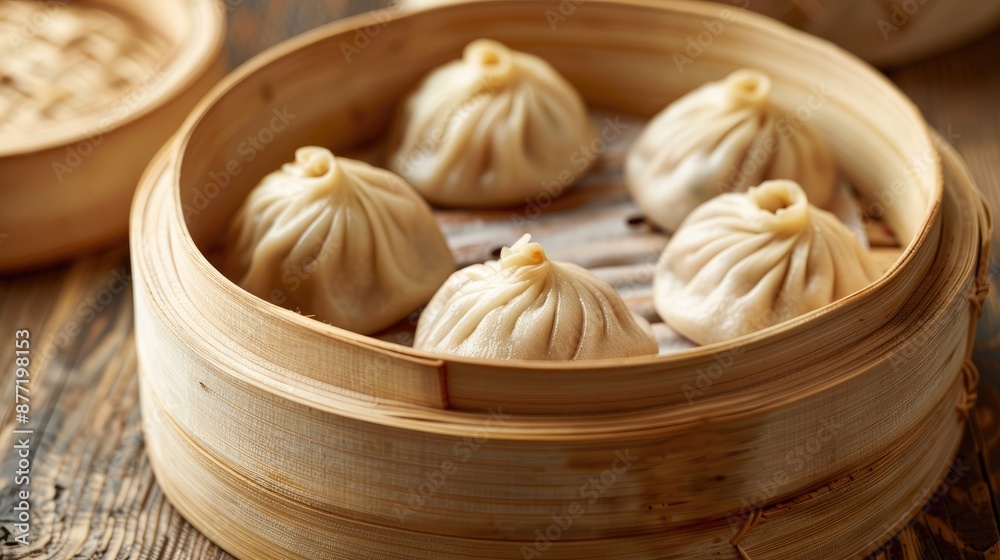 Xiao Long Bao, Authentic Chinese Dumplings Stock Photo | Adobe Stock