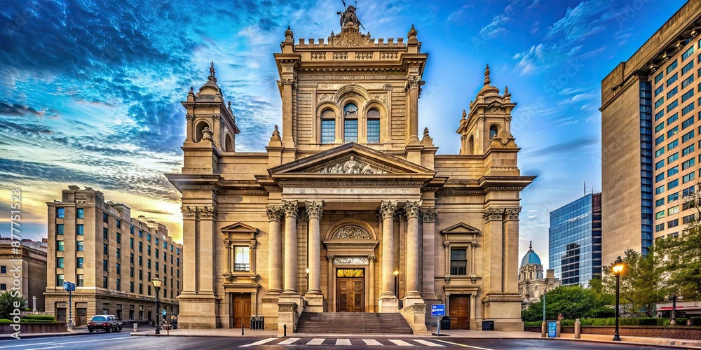 Grand Masonic Temple in Philadelphia, Pennsylvania, USA, Masonic Temple ...